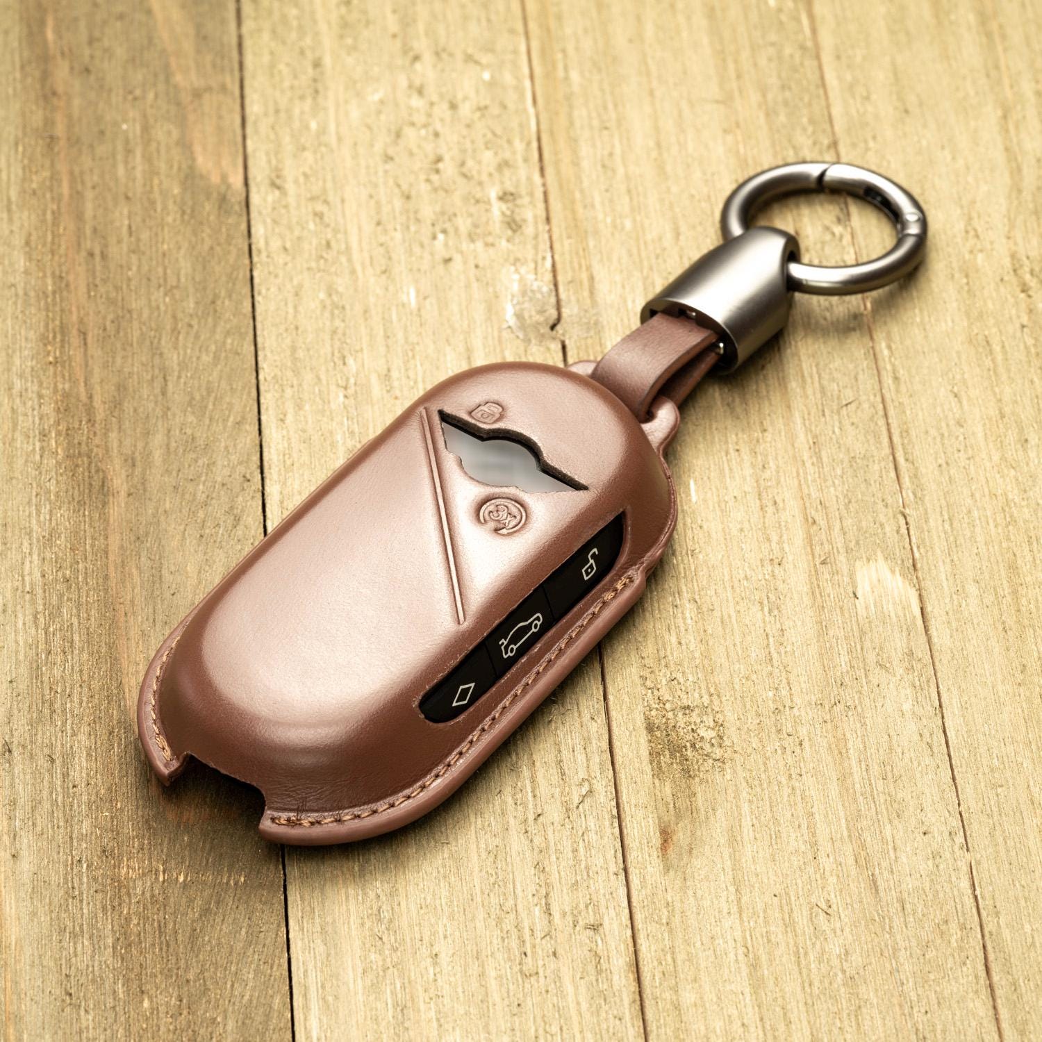 Vitodeco Superior 3D 4-button Leather Smart Key Fob Case Compatible ...
