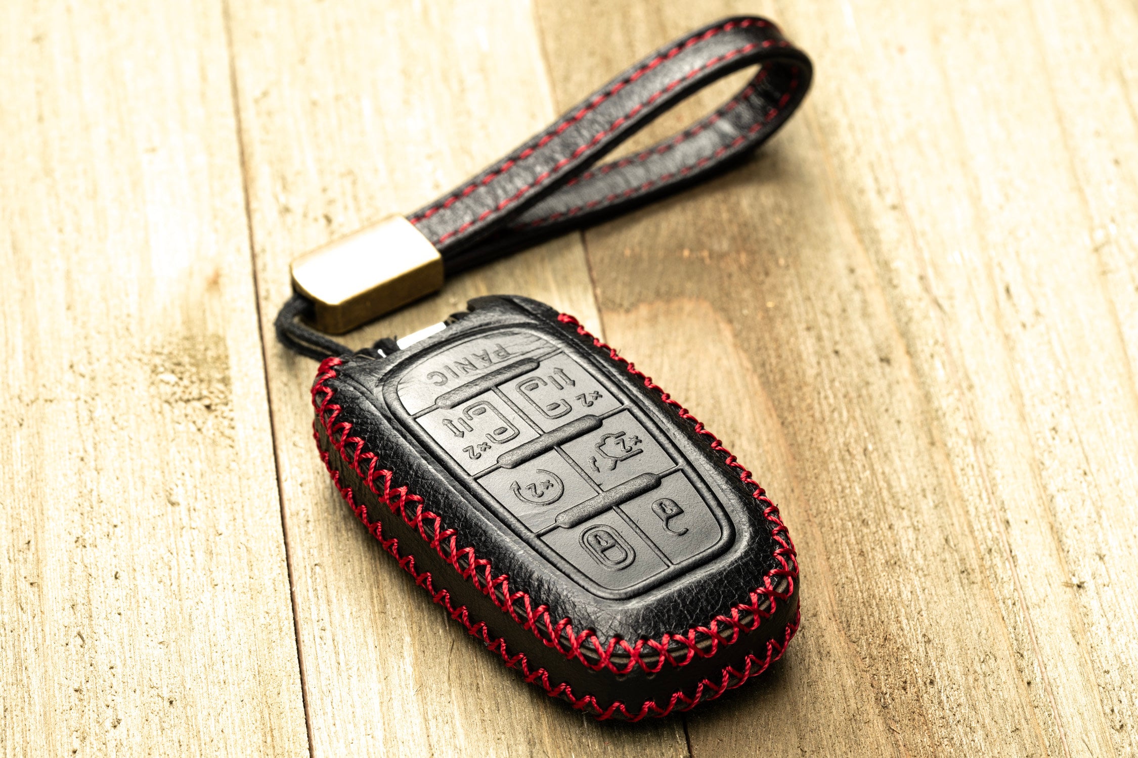 Vitodeco 7-button Leather Smart Key Fob Case Compatible With - Etsy