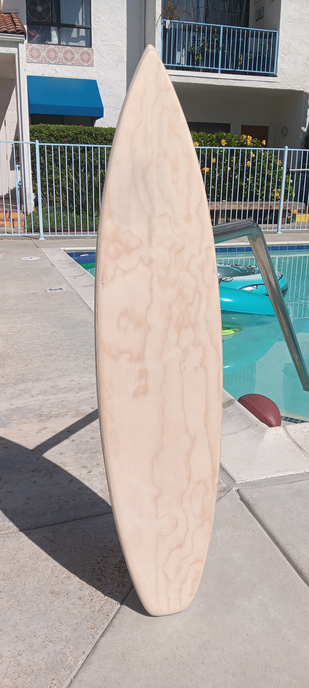 4FT Wood Surfboard Blank DIY Art Unfinished Custom Sign Wall Art Decor ...