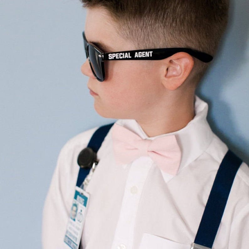 Special Agent Sunglasses Ring Security Ring Bearer Jr. - Etsy
