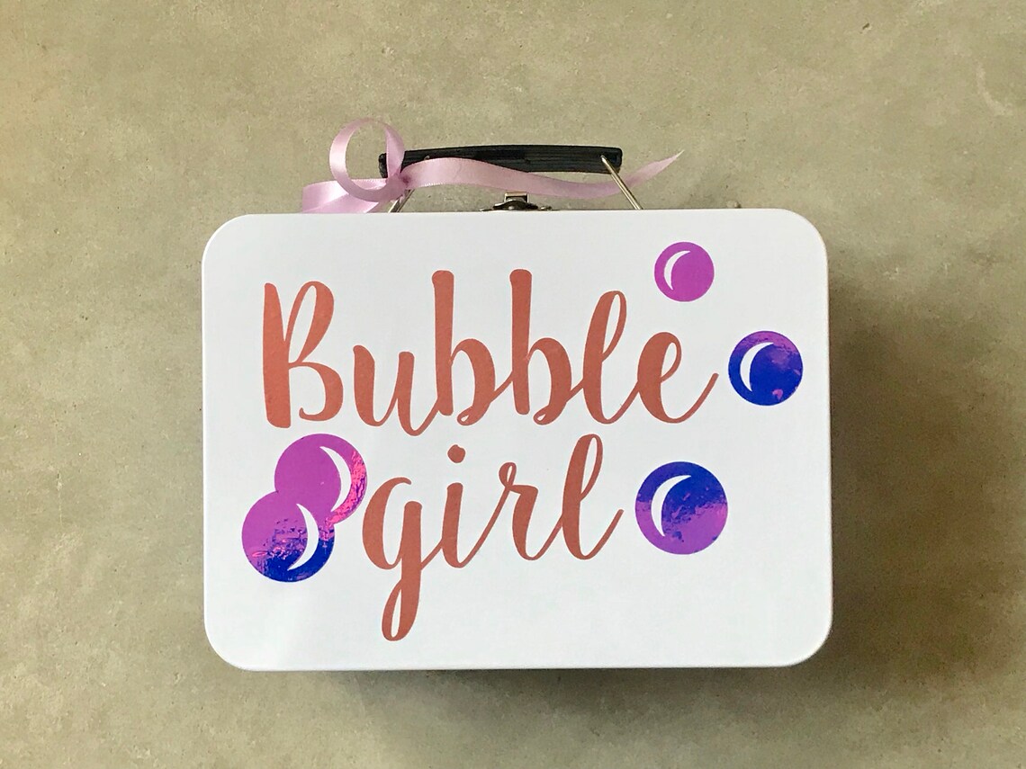 Bubble Girl Box Complete With Coloring Book With Crayons | Etsy