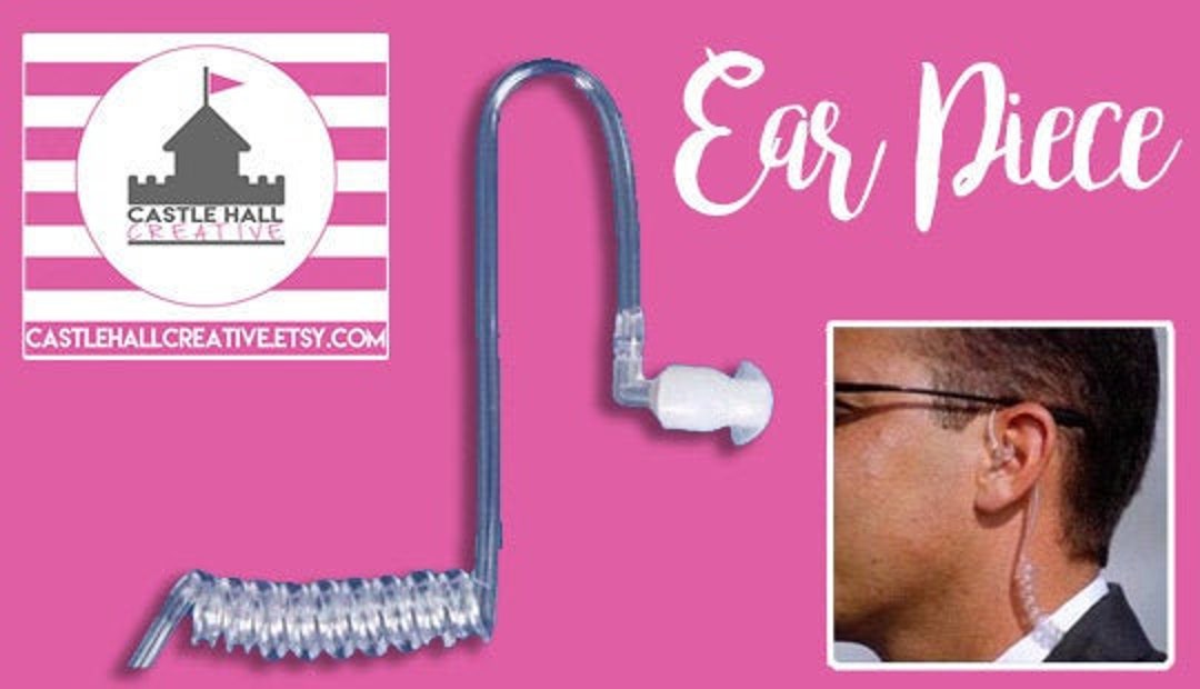 Ear Piece - Ring Security Special Agent Secret Agent James Bond 007 ...