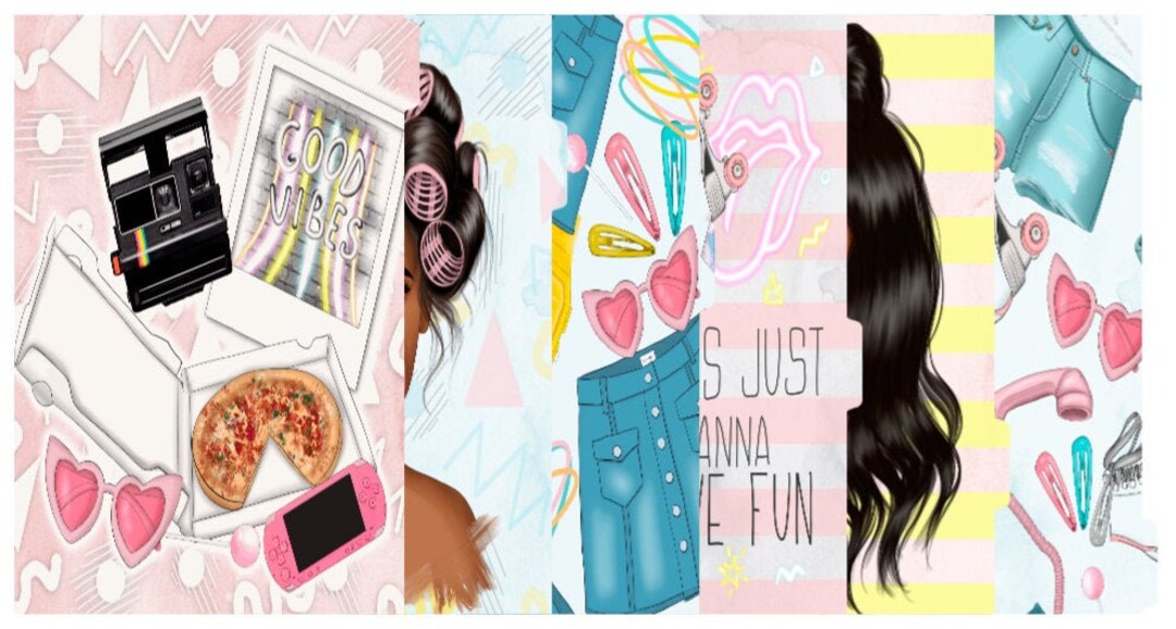 Flashback Girl 2 Complete Planner Kit - Etsy
