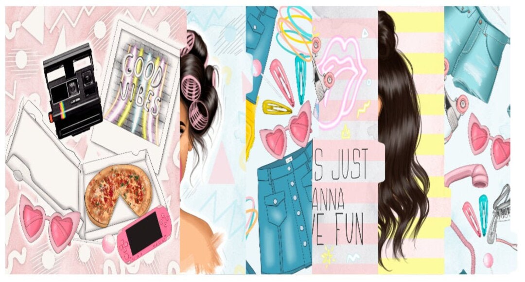 Flashback Girl 1 Complete Planner Kit - Etsy