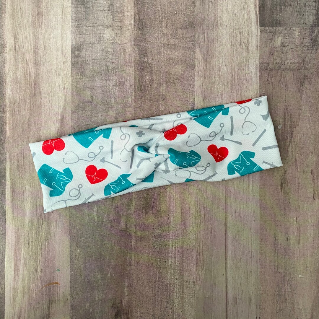 Scrub Life Turban Headband - Etsy