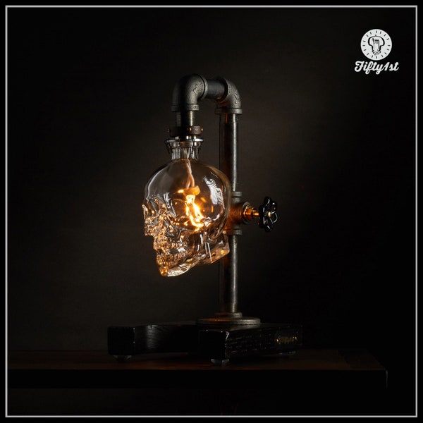 Skull Lamp - Etsy