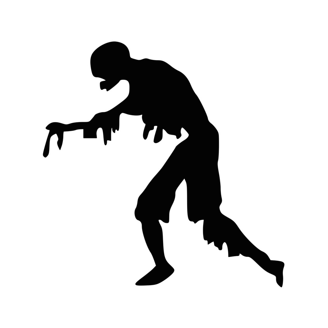 Zombie Car Decal Undead Laptop Decal MacBook Fight the Hoards Vinyl ...