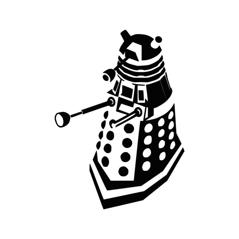 Doctor Who Inspired Dalek Sticker Vinyl Whovian Macbook Laptop | Etsy