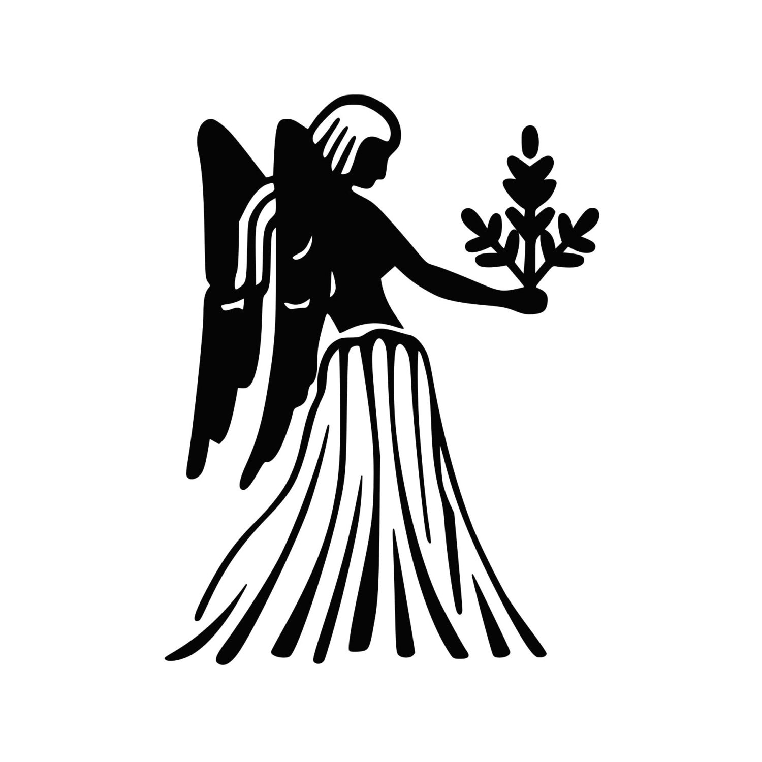 Zodiac Virgo Vinyl Decal Show off Your Birth Sign 0110 | Etsy