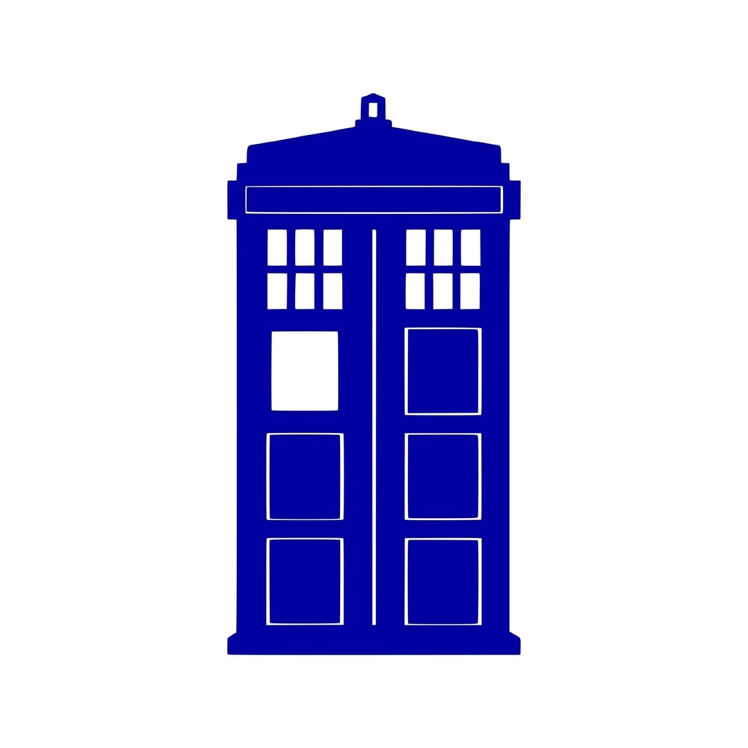 Doctor Who Tardis Inspired Vinyl Decal for MacBook Laptop Whovian ...