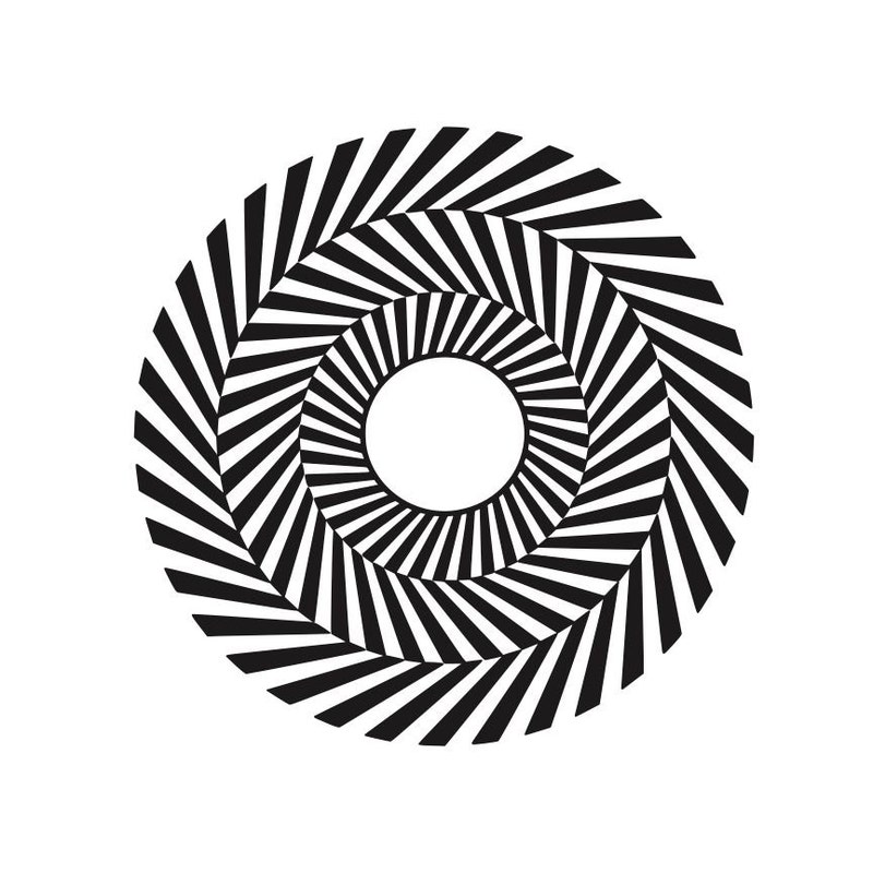 Large Circle Decal - Etsy