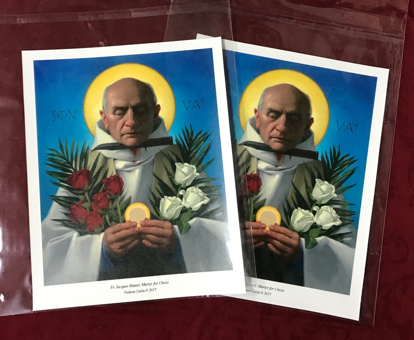 Fr. Jaques Hamel, Martyr for Christ (giclee Print) - 11x14" - Etsy