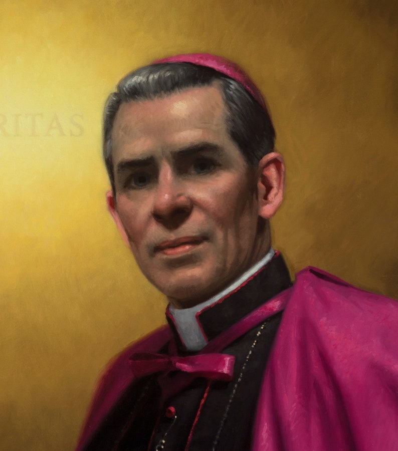 Venerable Archbishop Fulton Sheen (giclee Print) - 8.5x11" - Etsy