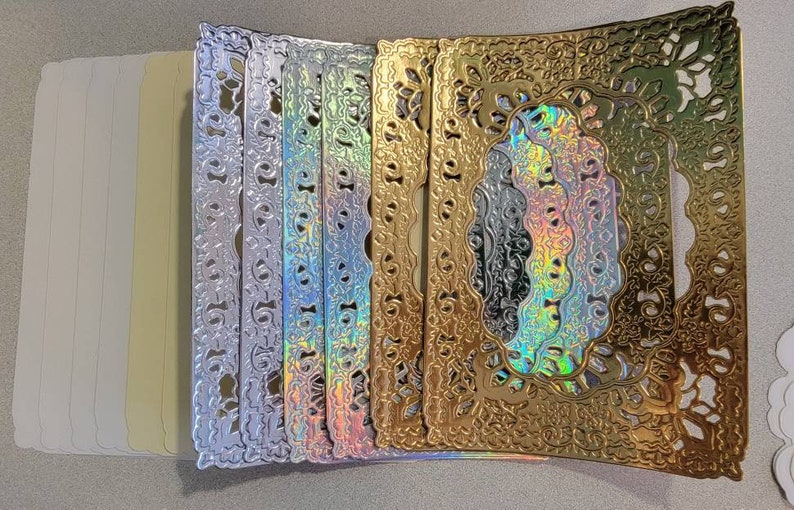 96pc Concertina Concentric Card Making Set - Etsy