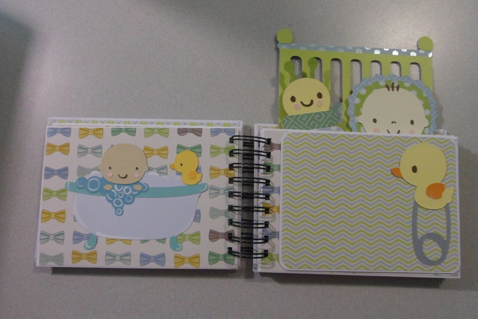 Little Mister Baby Boy Spiral Envelope Mini Album - Etsy