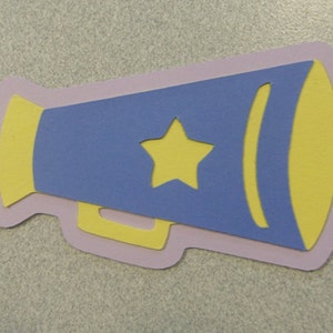 Cheerleader Cricut Die Cut Set - Etsy