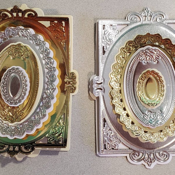 Anna Griffin Fancy French Frame Die - Etsy