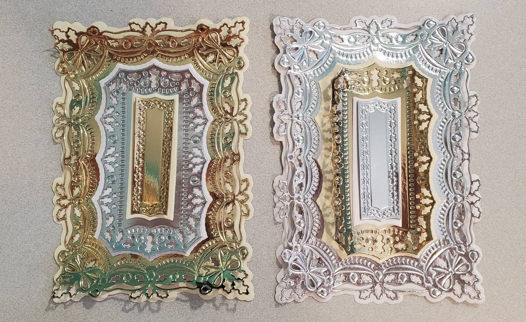 36pc Christmas Concentric Die Card Making Set - Etsy