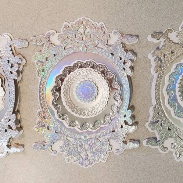 Anna Griffin Fancy French Frame Die - Etsy