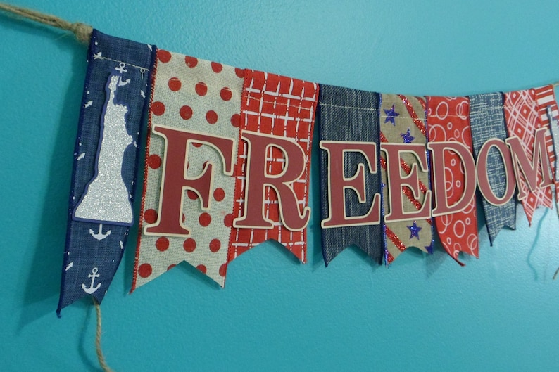 Freedom Banner - Etsy