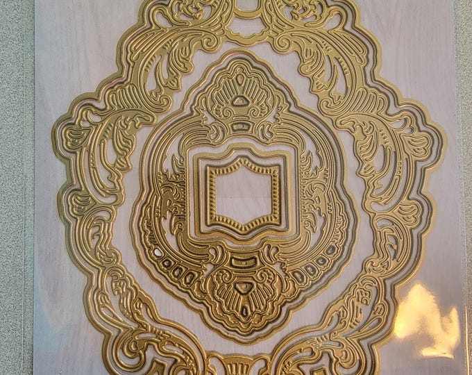 Anna Griffin 3D Baroque Frame Concentric Dies Set - Etsy