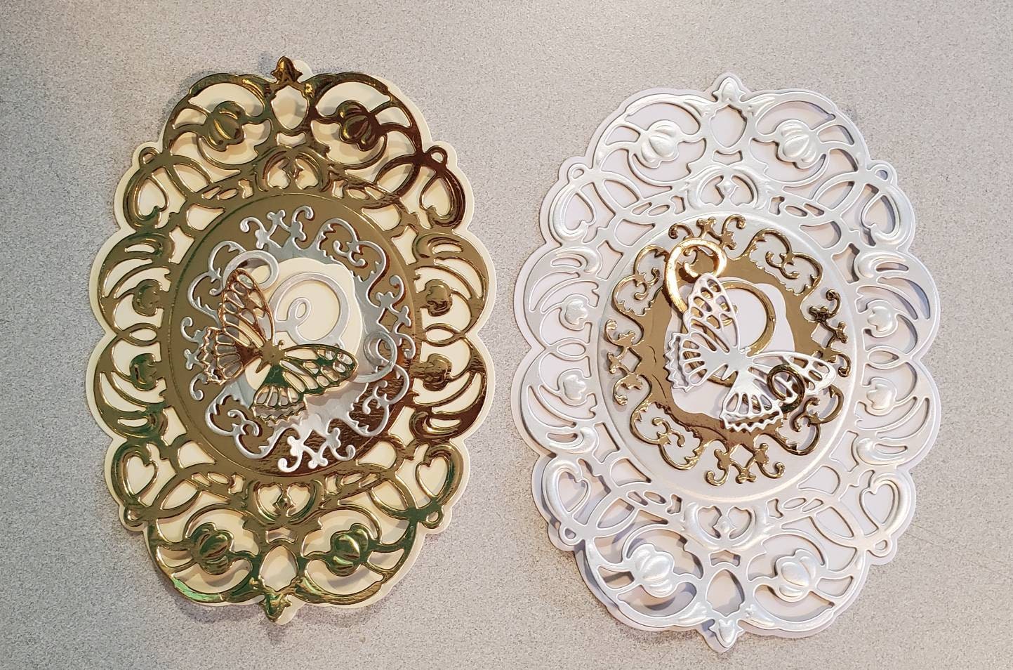 36 Pc Fanciful Die Card Making Set - Etsy