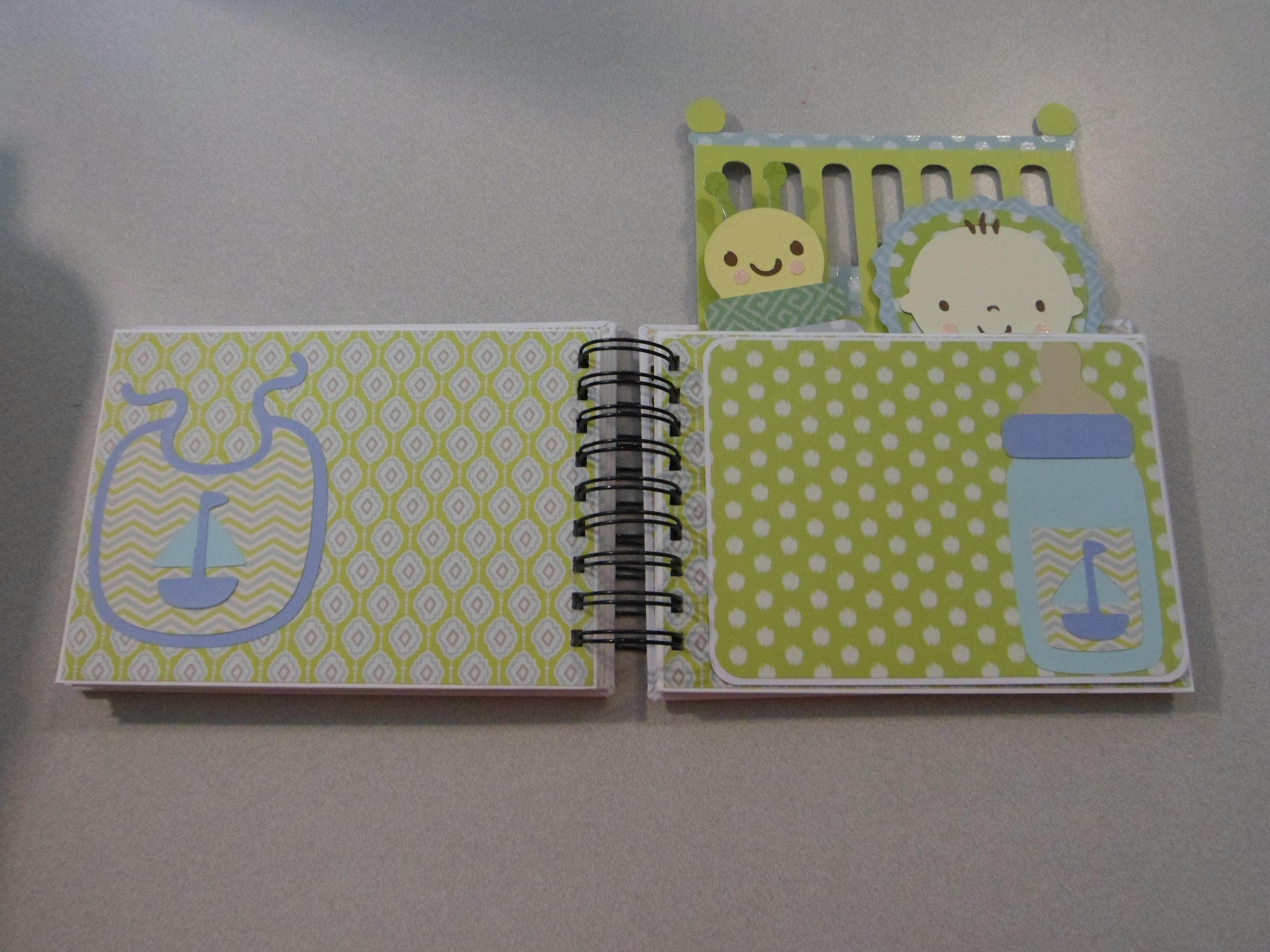 Little Mister Baby Boy Spiral Envelope Mini Album - Etsy