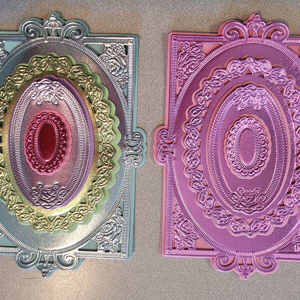 Anna Griffin Fancy French Frame Die - Etsy