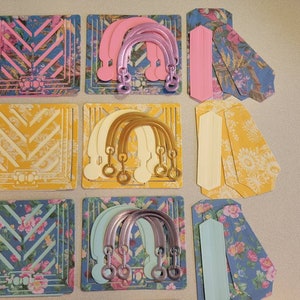 Luxury Purse Card Making Set - Etsy