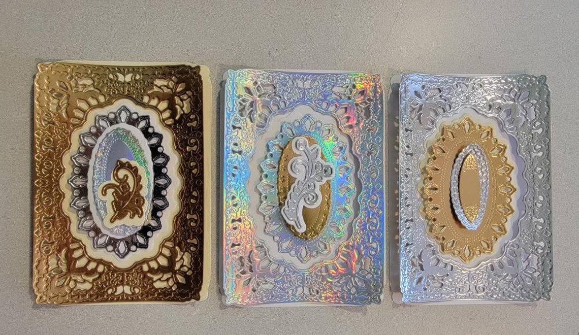 96pc Concertina Concentric Card Making Set - Etsy