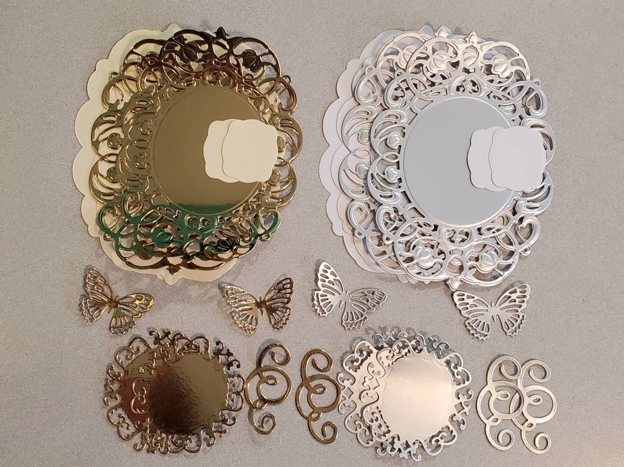 36 Pc Fanciful Die Card Making Set - Etsy