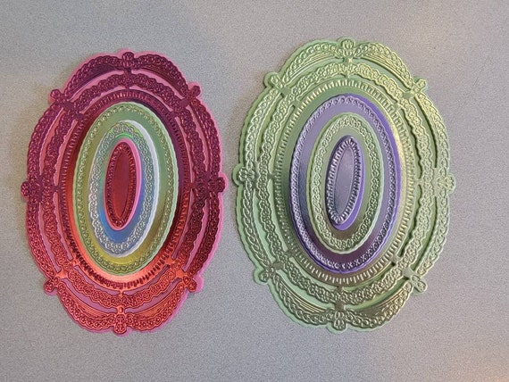 48pc 3D Concentric Die Cut Card Making Kit - Etsy