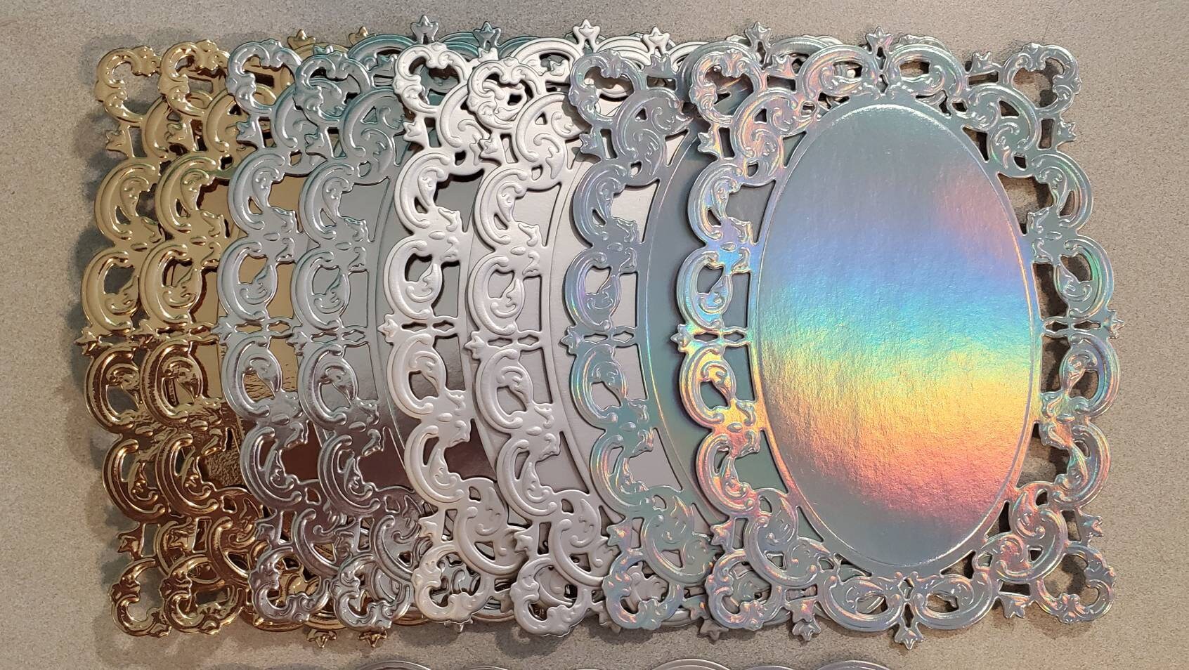 24 Pc Fancy Frame Card Making Set - Etsy