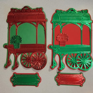 Flower Cart Card Making Set - Etsy