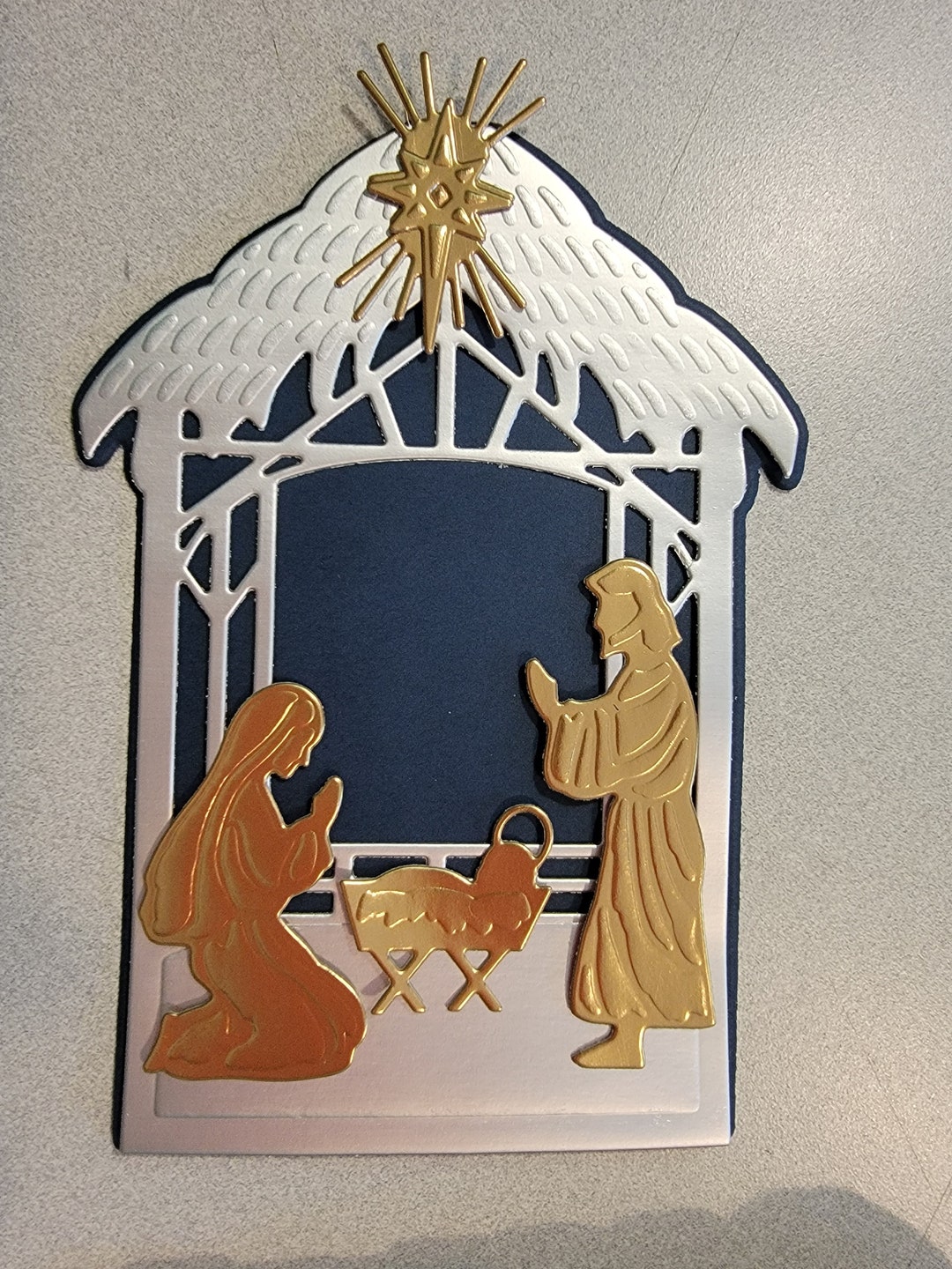 36pc Nativity Card Making Kit - Etsy