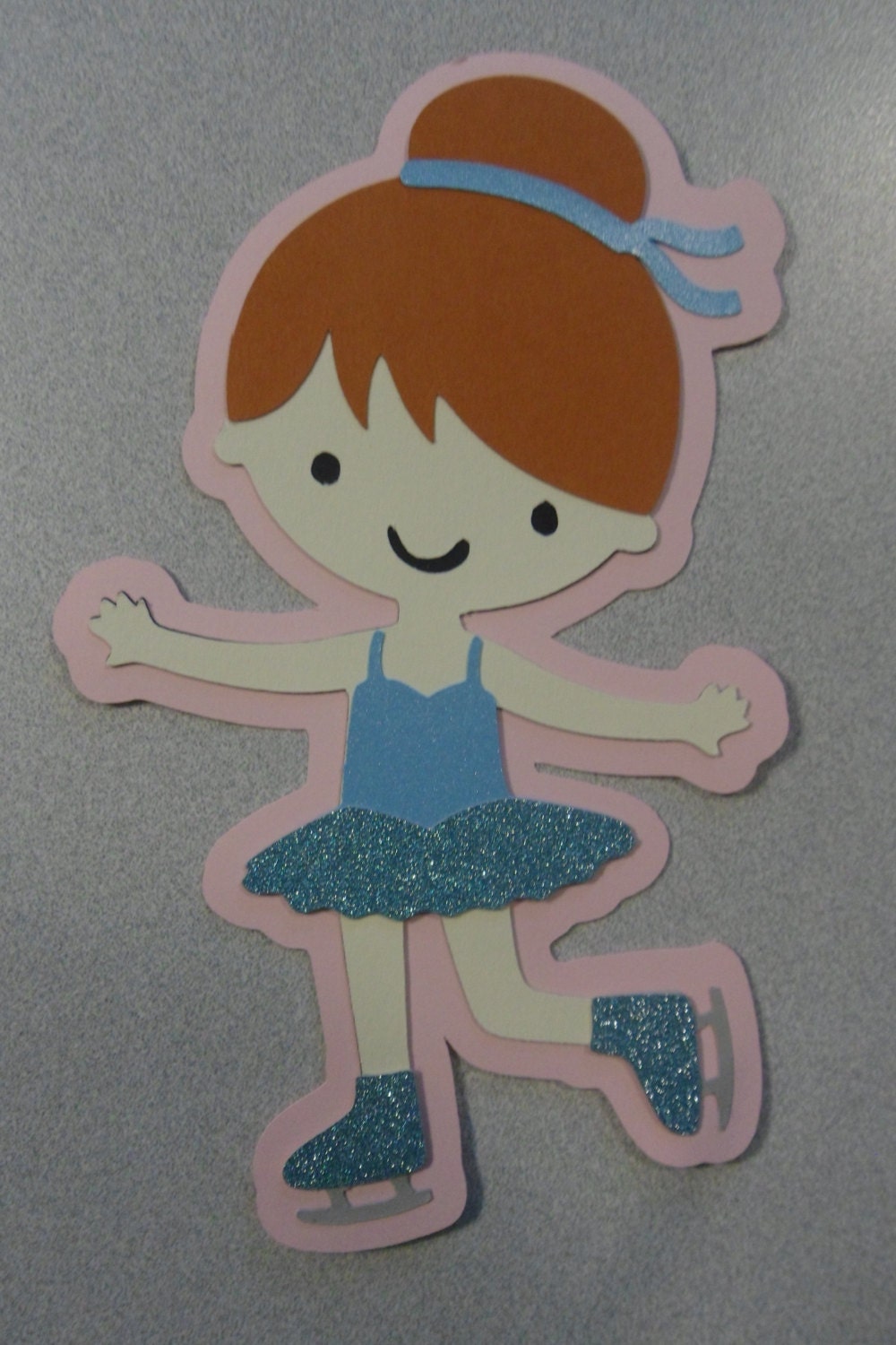 Ice Princess Skating Cricut Die Cut Set - Etsy
