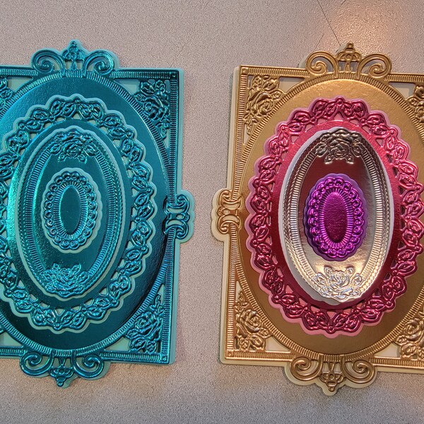 Anna Griffin Fancy French Frame Die - Etsy