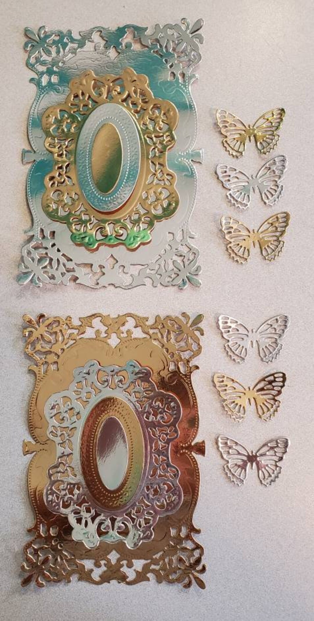 30 Pc Fancy Frame Card Making Set - Etsy