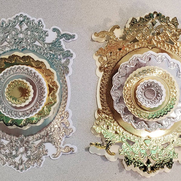 Anna Griffin Fancy French Frame Die - Etsy