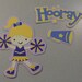 Cheerleader Cricut Die Cut Set - Etsy