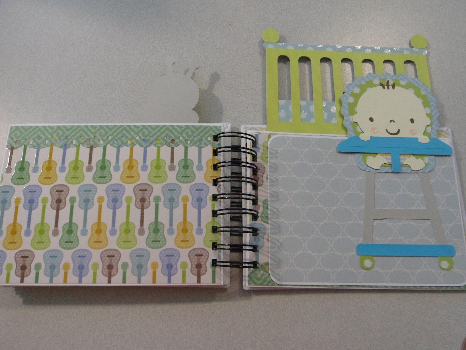 Little Mister Baby Boy Spiral Envelope Mini Album - Etsy