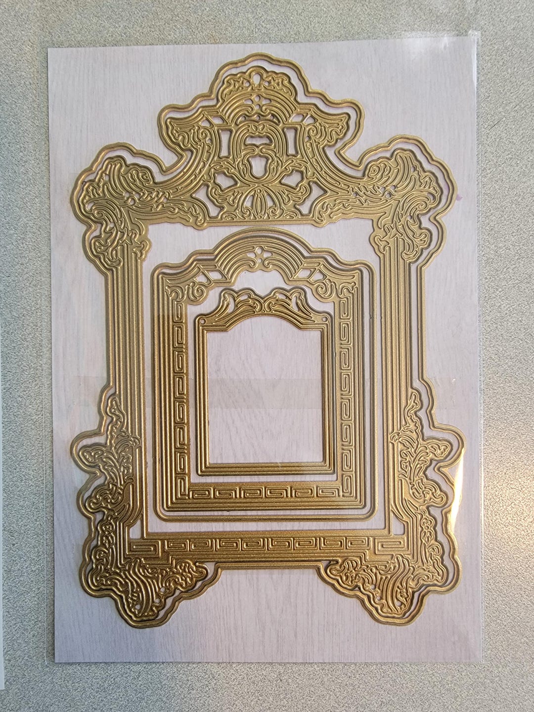 Anna Griffin 3D Neoclassical Concentric Frame Dies Set - Etsy