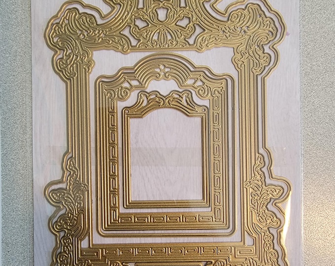 Anna Griffin 3D Neoclassical Concentric Frame Dies Set - Etsy