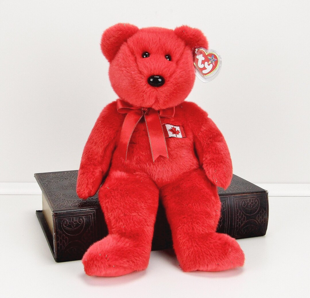 Ty PIERRE Canadian Exclusive Plush Beanie Buddy (2001) - Etsy