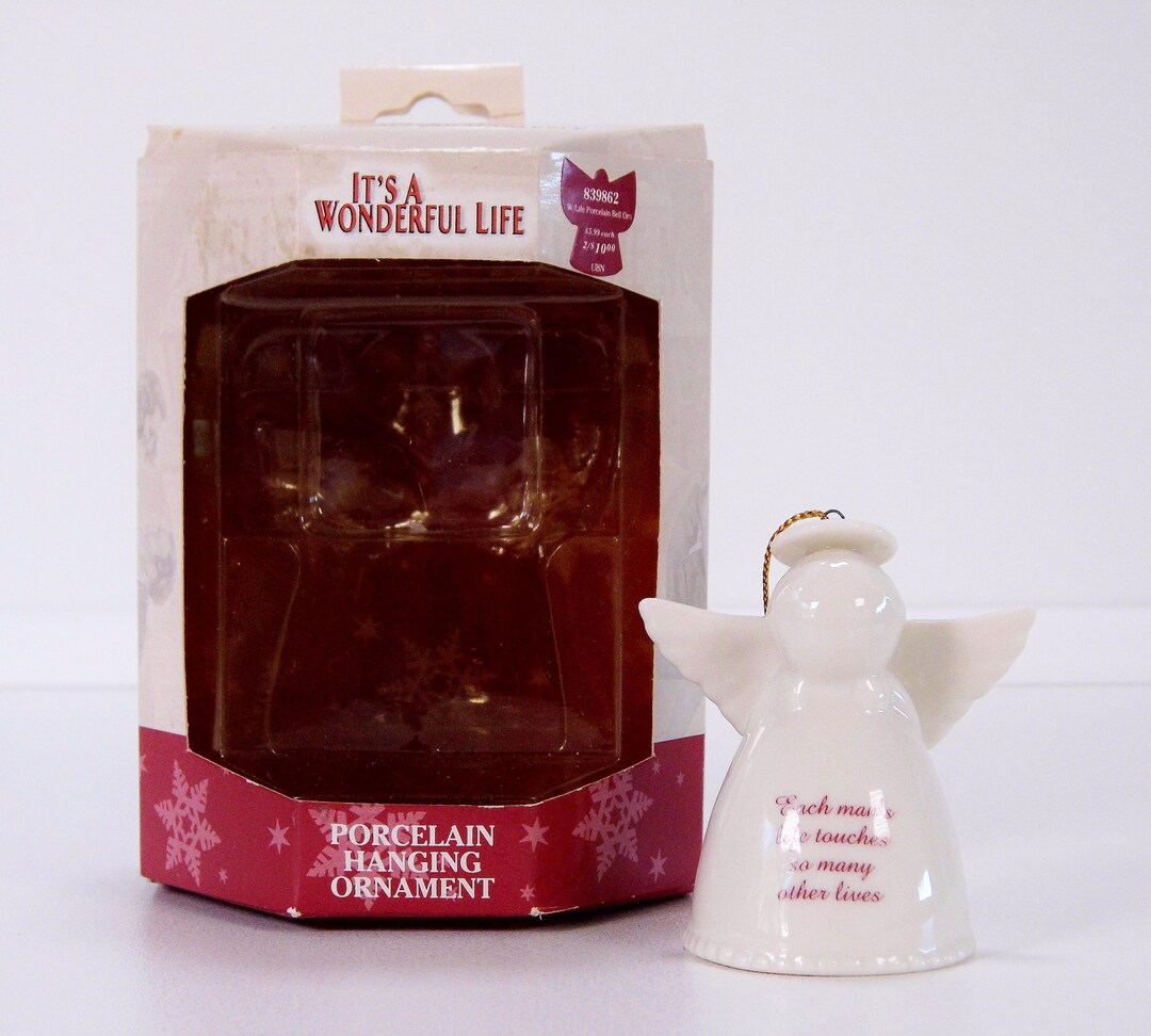 Rare Enesco It’s a Wonderful Life Porcelain Bell Ornament (2003) - Etsy