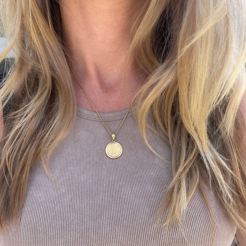 Coin Holder Necklace - Etsy