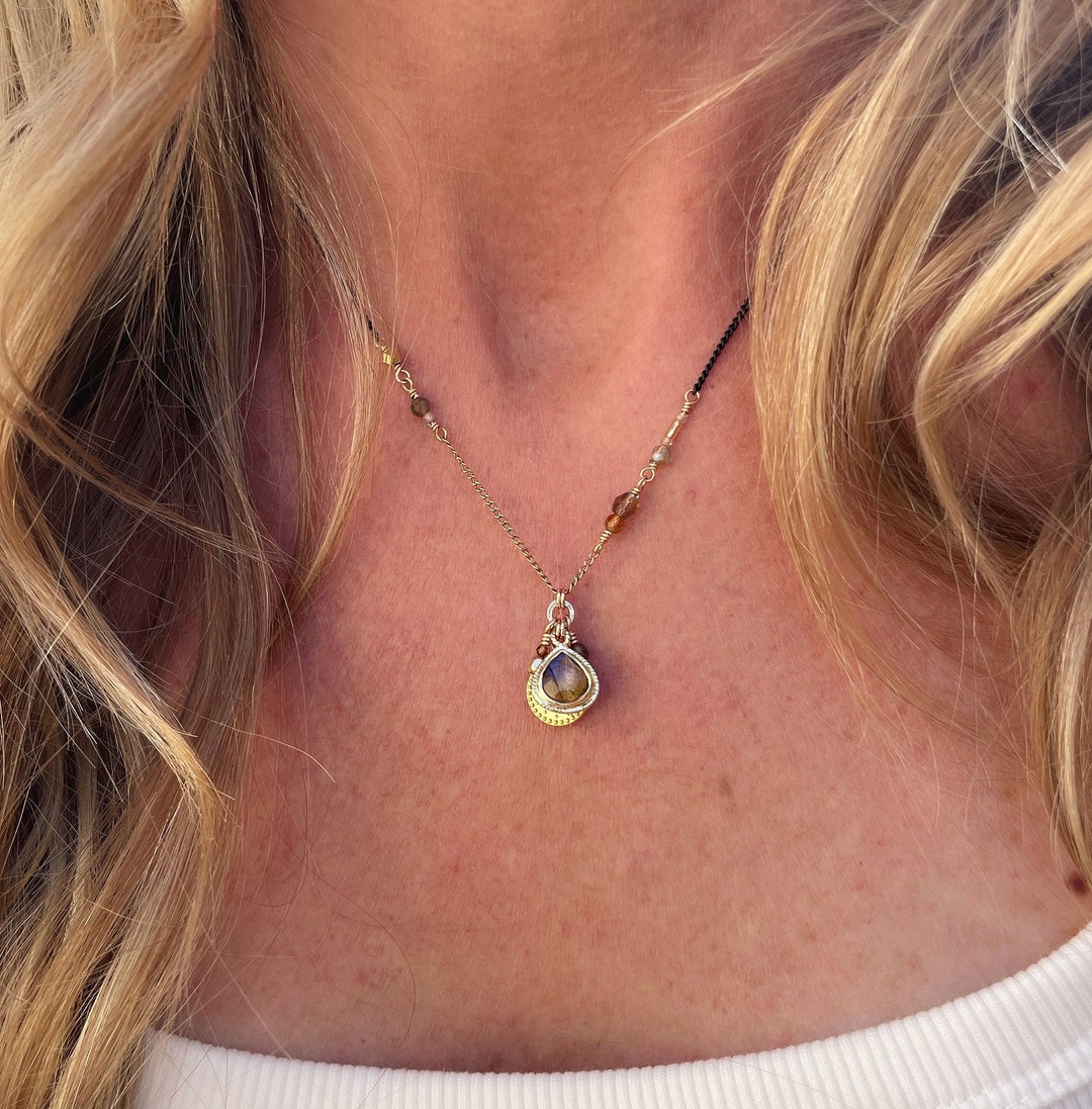 Charm Necklace | Spring 2025 Necklace Trends | Two-toned Supernatural ...