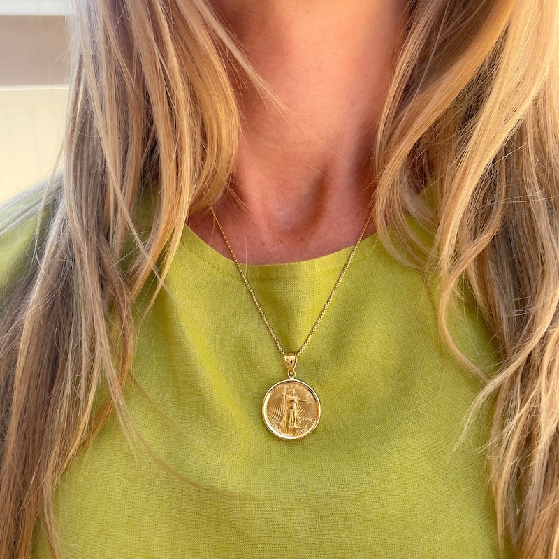 Real Coin Necklace - Etsy