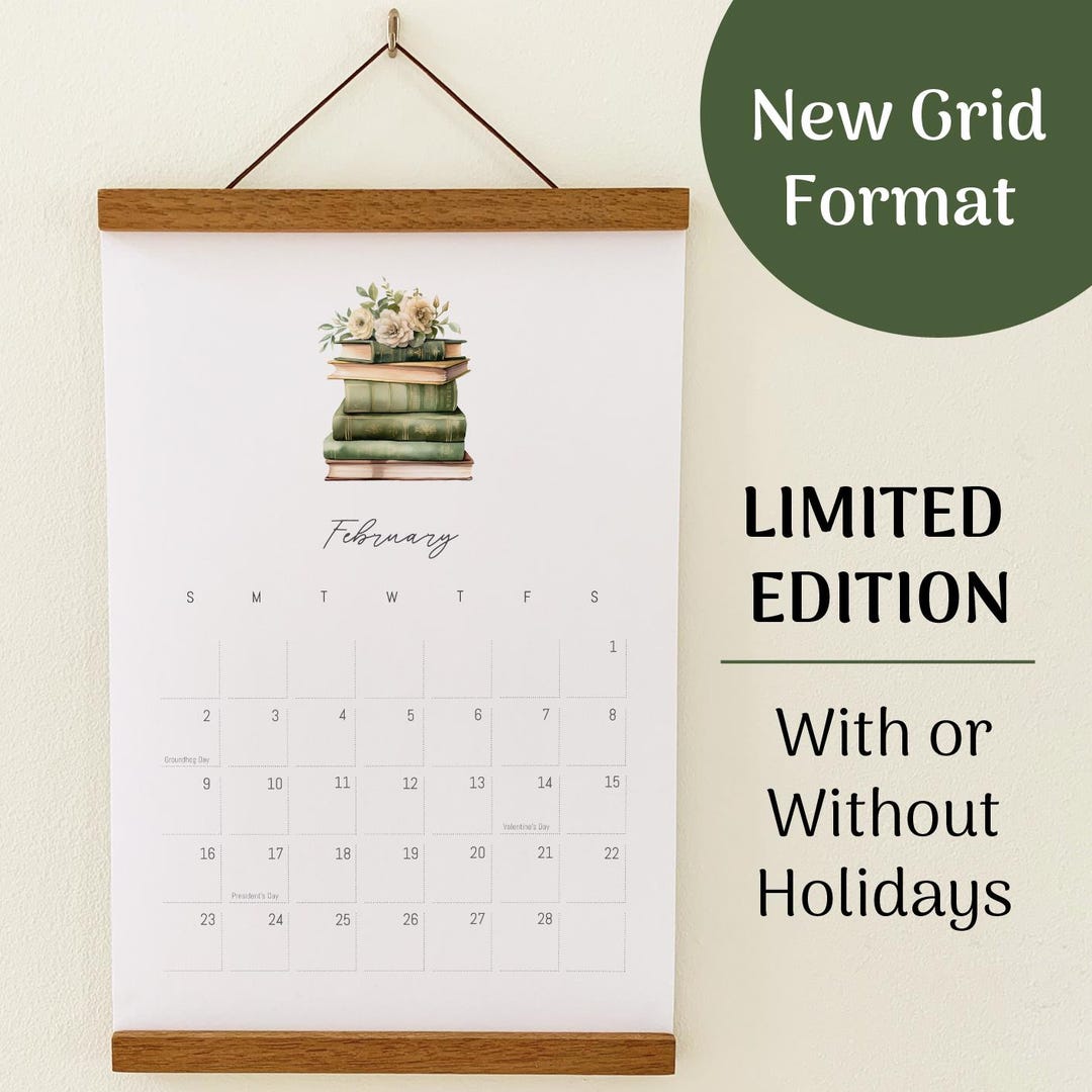 Calendar Prints, Work Calendar, Big Calendar, Blank Calendar, Framed ...