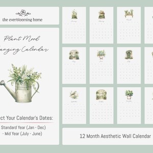 Calendar Prints, Work Calendar, Big Calendar, Blank Calendar, Framed ...